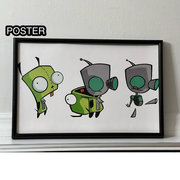 Art | Invader Zim Gir Poster | Poshmark